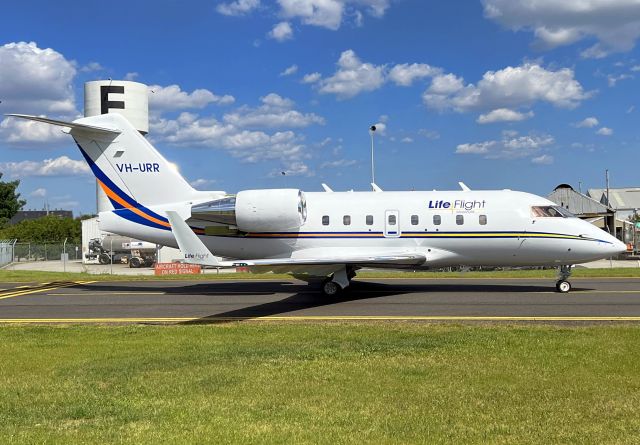 Photo of Canadair Challenger (VH-URR) - FlightAware